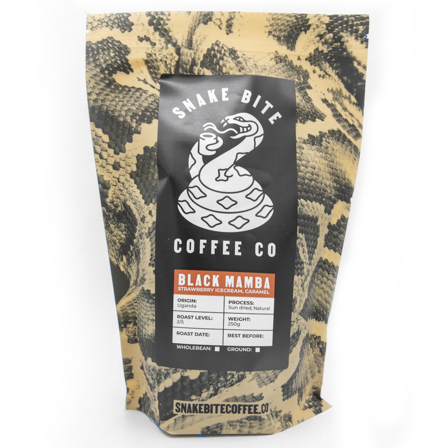Snake Bite Coffee Black Mamba Uganda - Strong Smooth Coffee UK